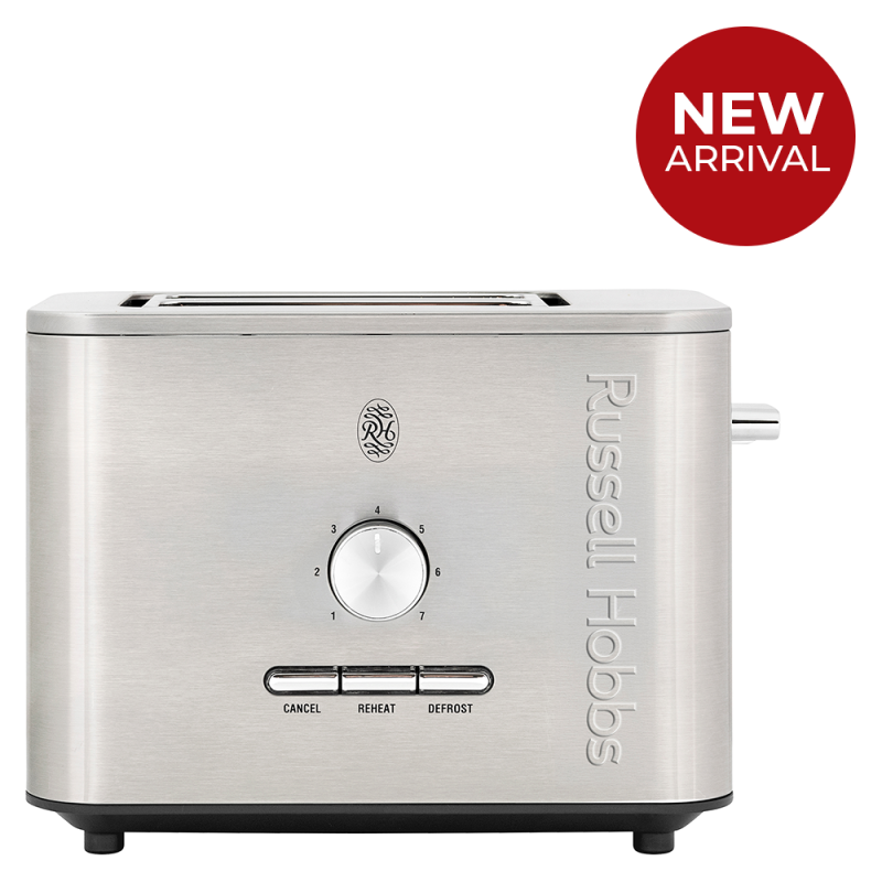Nexus 2 Slice Stainless Steel Silver Toaster | 7 Settings & More